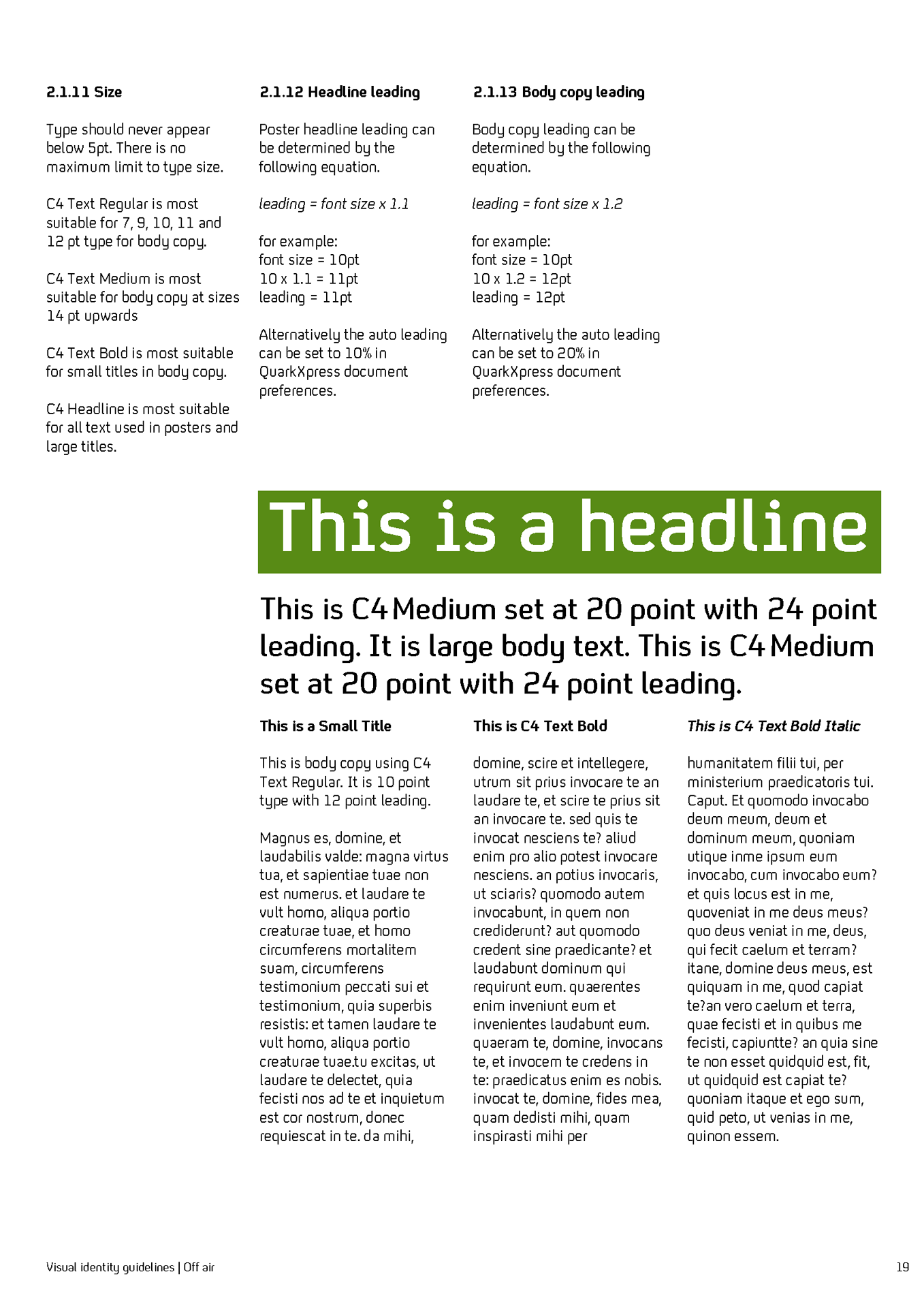 Channel 4 Rebrand – Rudd Studio