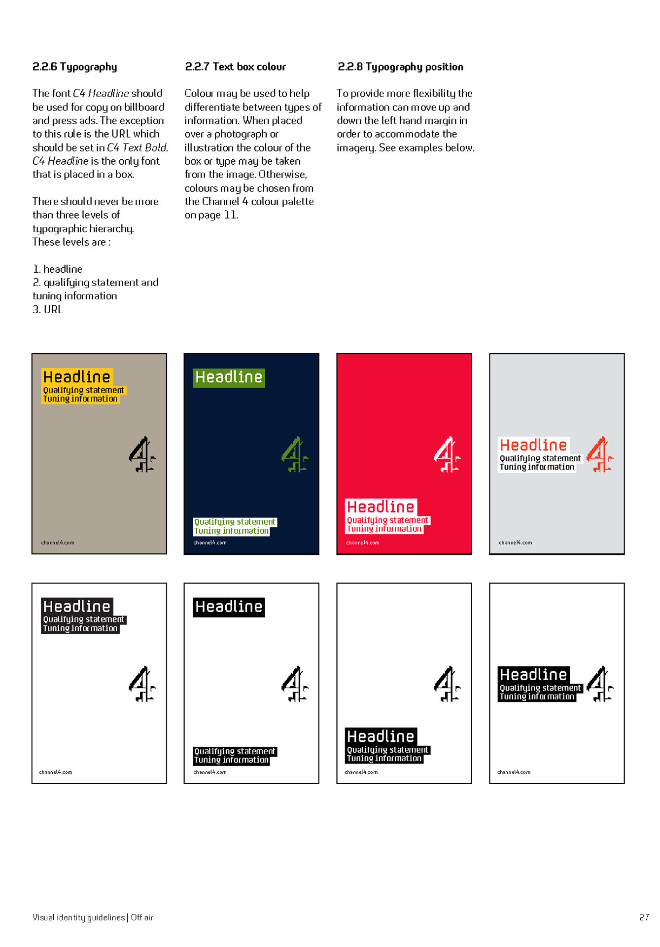 Channel 4 Rebrand – Rudd Studio