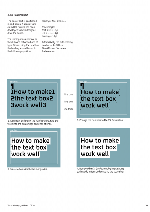 Channel 4 Rebrand – Rudd Studio