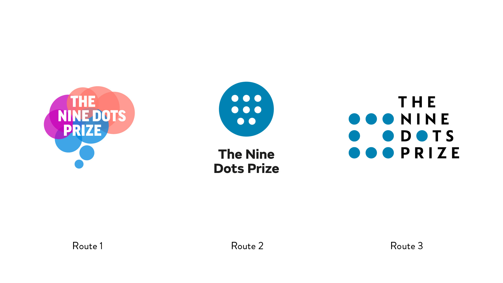The Nine Dots Prize Identity – Rudd Studio
